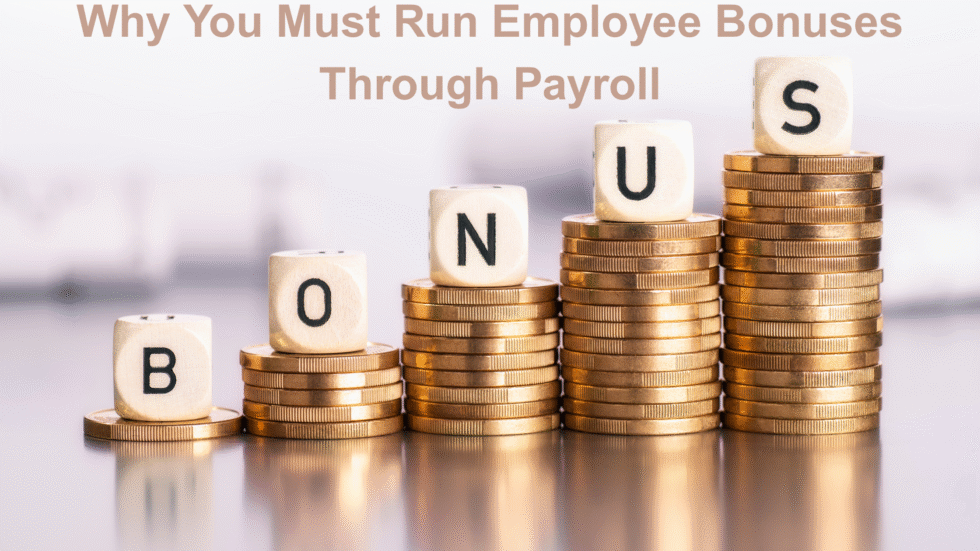 Why You Must Run Employee Bonuses Through Payroll - Affordable ...