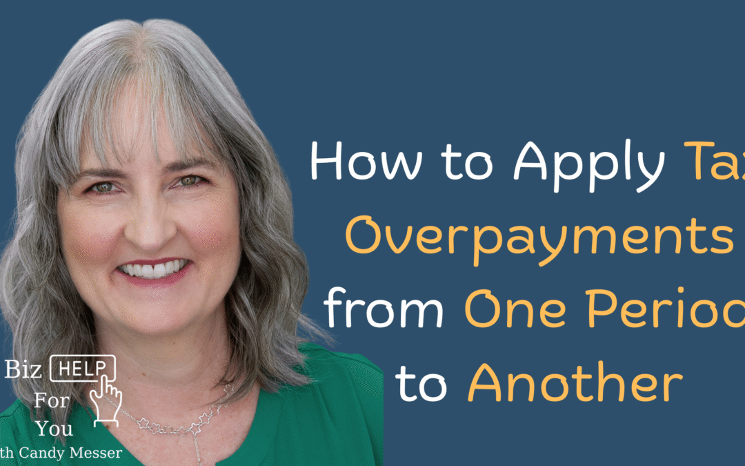 How to Apply Tax Overpayments from One Period to Another - Affordable ...